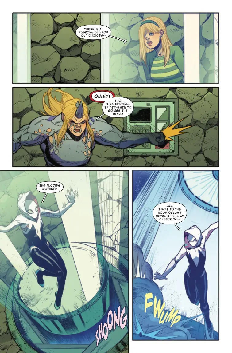 Gwen Stacy Deals With Clones In New Spider-Gwen Series Preview From ...