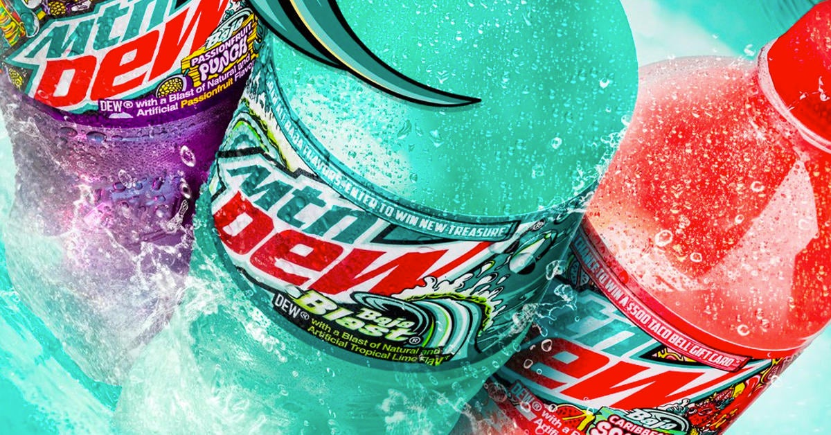 MTN Dew Just Dropped Two New Baja Blasts - ComicBook.com