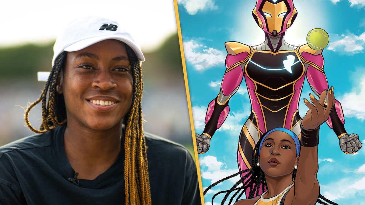Iron Man Variant Sees Tennis Player Coco Gauff Teaming With Marvel's ...
