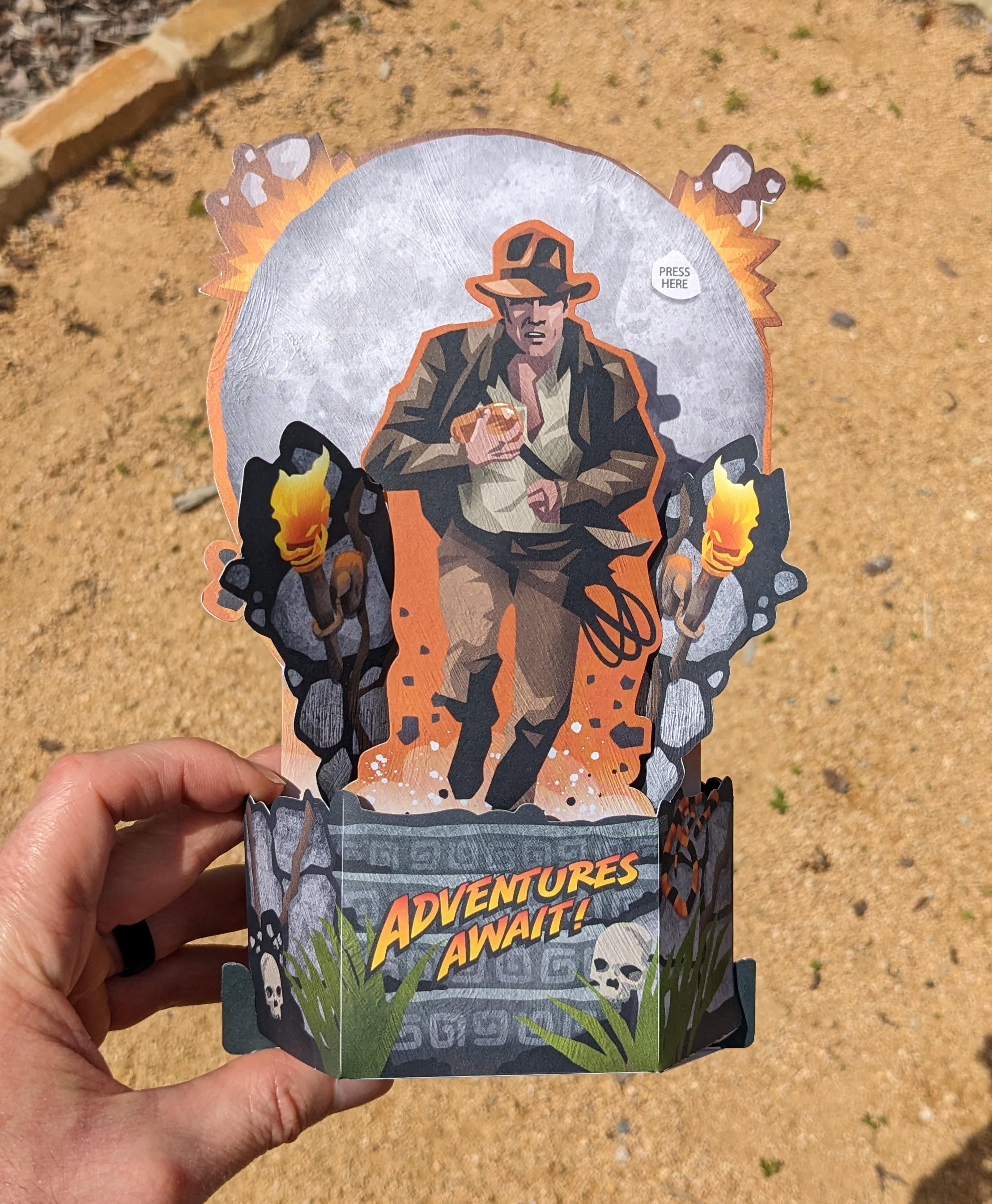 Unboxing The Indiana Jones and The Dial of Destiny Promotional Crate ...
