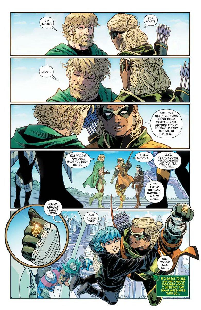 Connor Hawke Just Joined DC's Legion of Super-Heroes