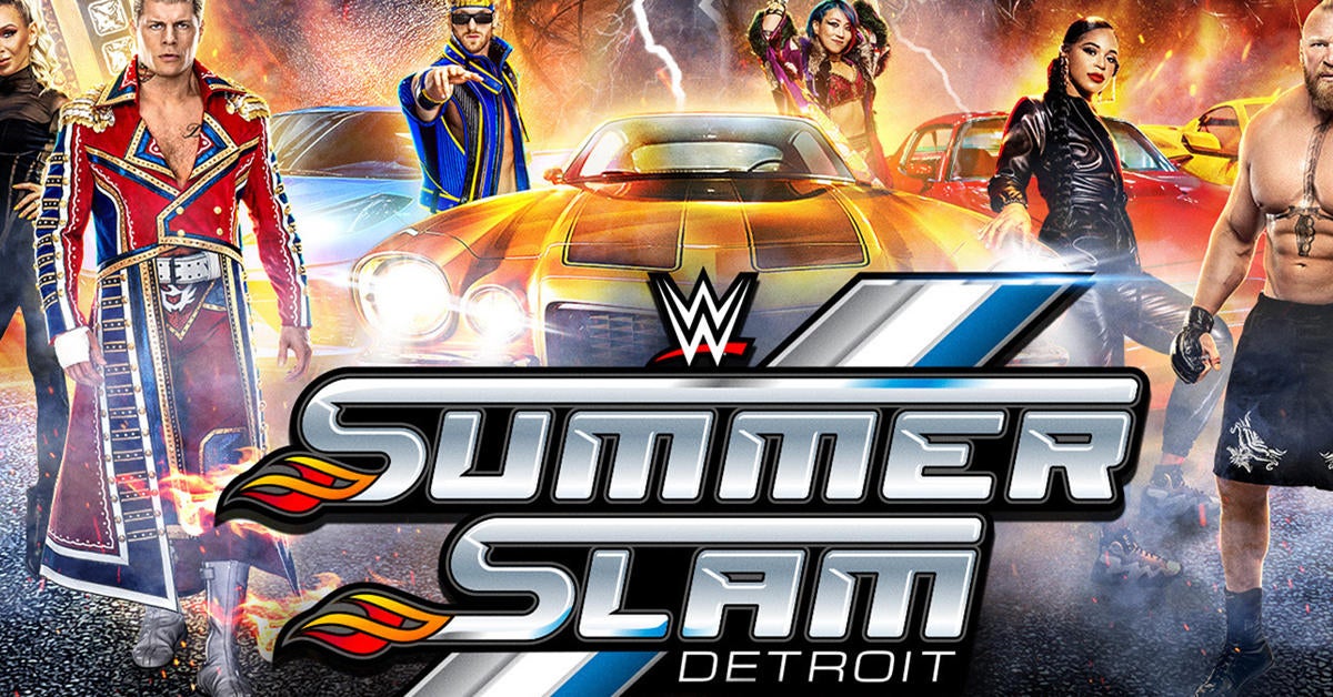 WWE Reveals Official SummerSlam Poster - ComicBook.com