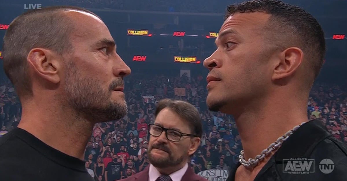 CM Punk Says He is Real AEW World Champion, Teaming Up with Darby Allin on Collision - ComicBook.com