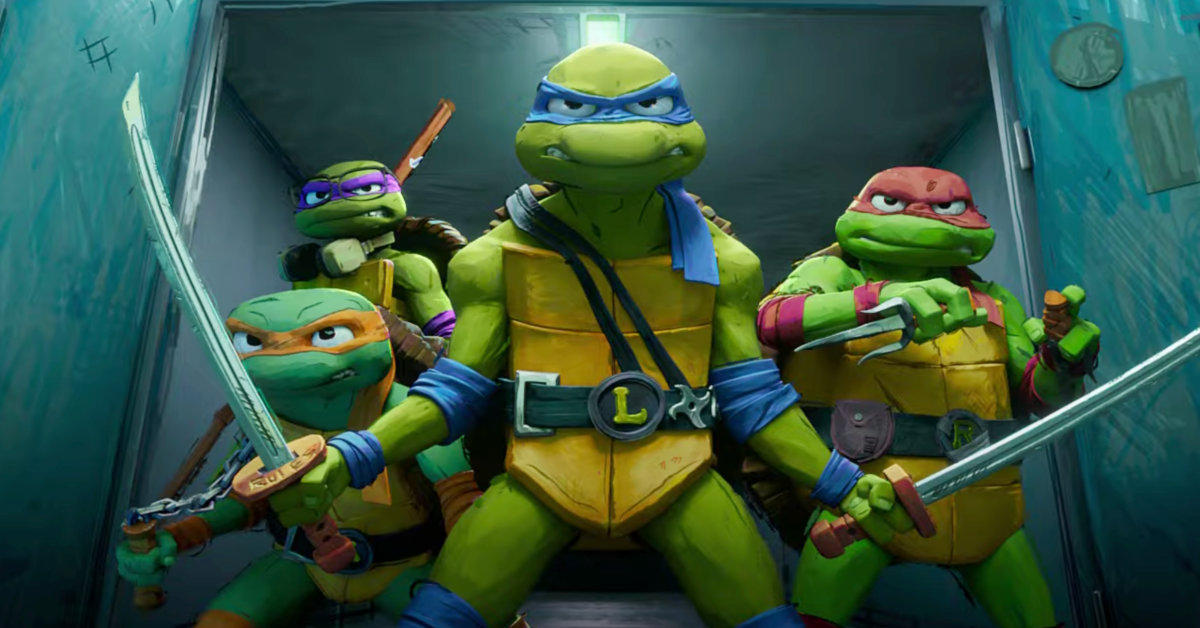 Enter the Teenage Mutant Ninja Turtles Lair at the TMNT: Mutant Mayhem ...