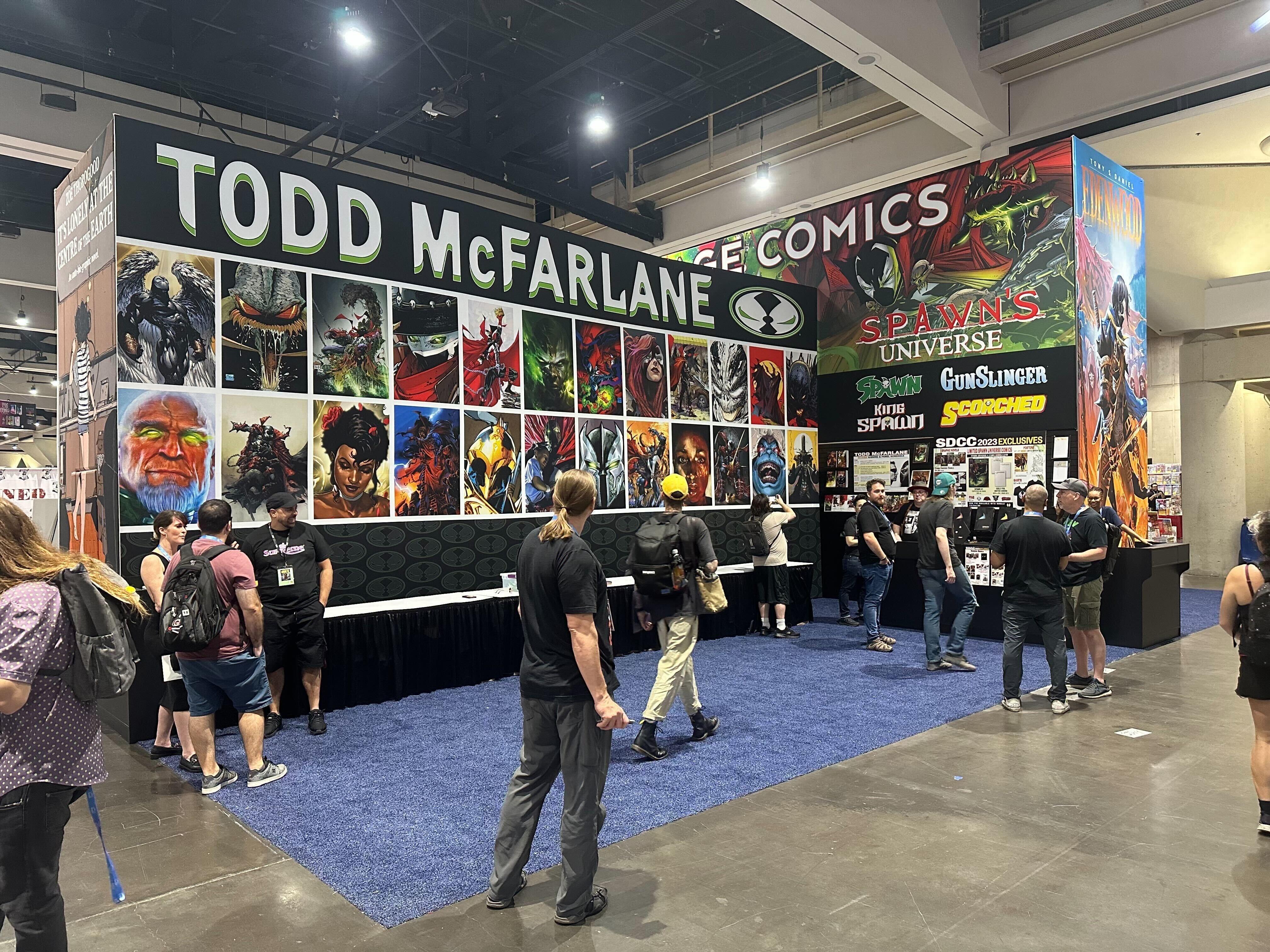 Todd McFarlane Selling Off Pieces of Image Comics's SDCC Booth via ...