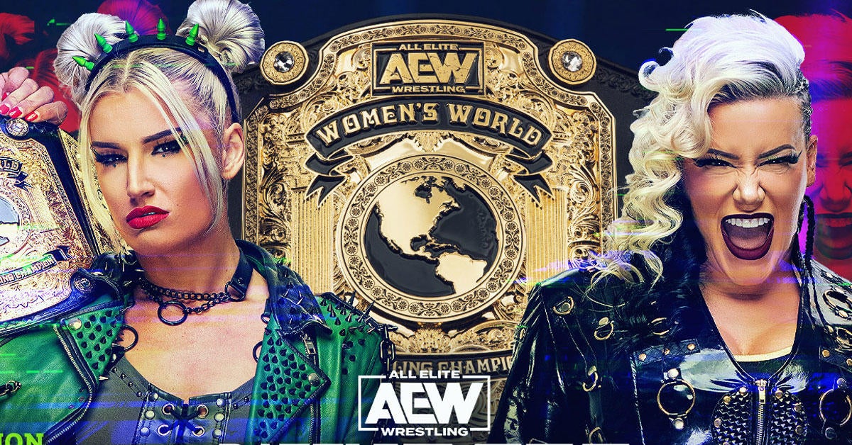 AEW Fans Confused After End of Women's World Title Match Cuts Out on ...