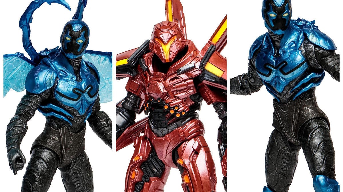 Blue beetle 12 inch action figure store
