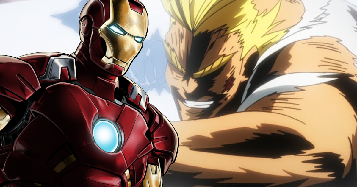 My Hero Academia Reveals All Might's Iron Man Armor - ComicBook.com