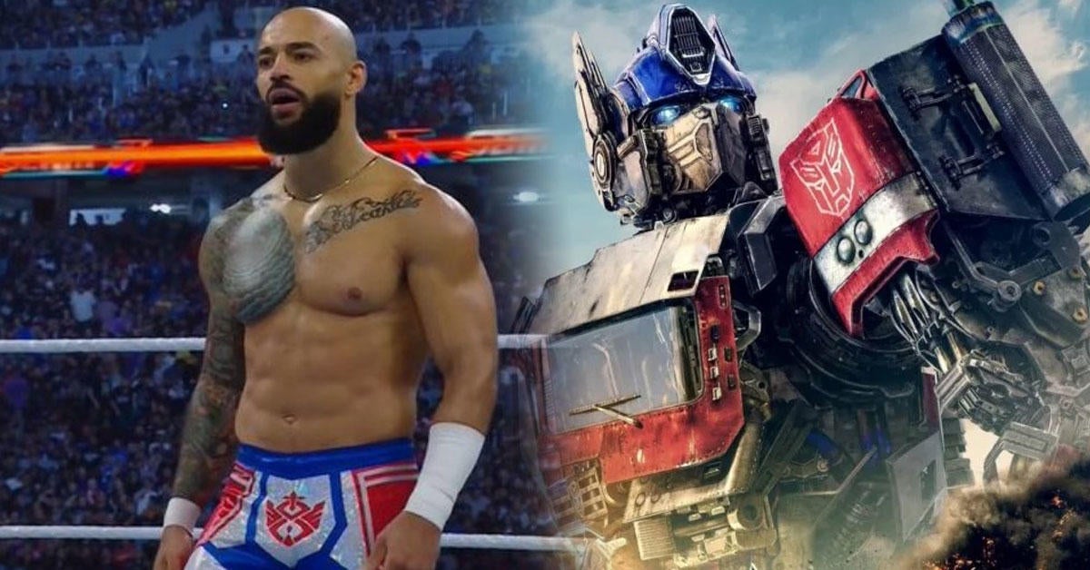 WWE SummerSlam 2023: Ricochet Reveals Transformers Optimus Prime Gear ...