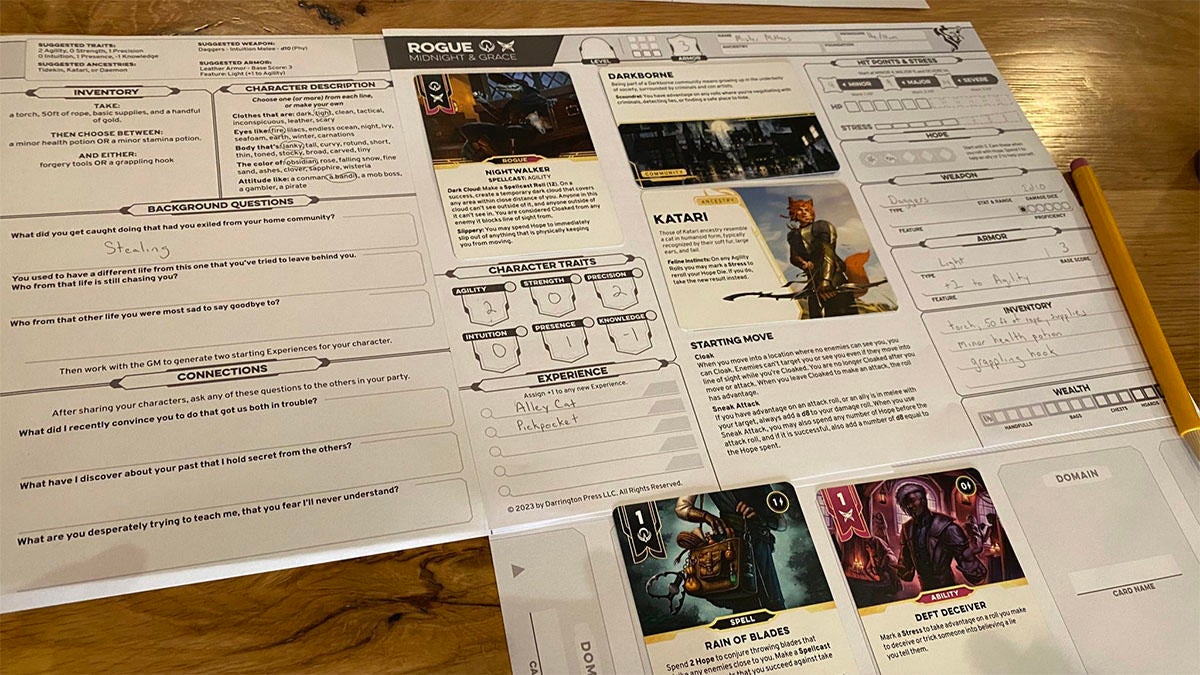 Daggerheart First Impressions: Critical Role's New TTRPG Blends Crunch ...
