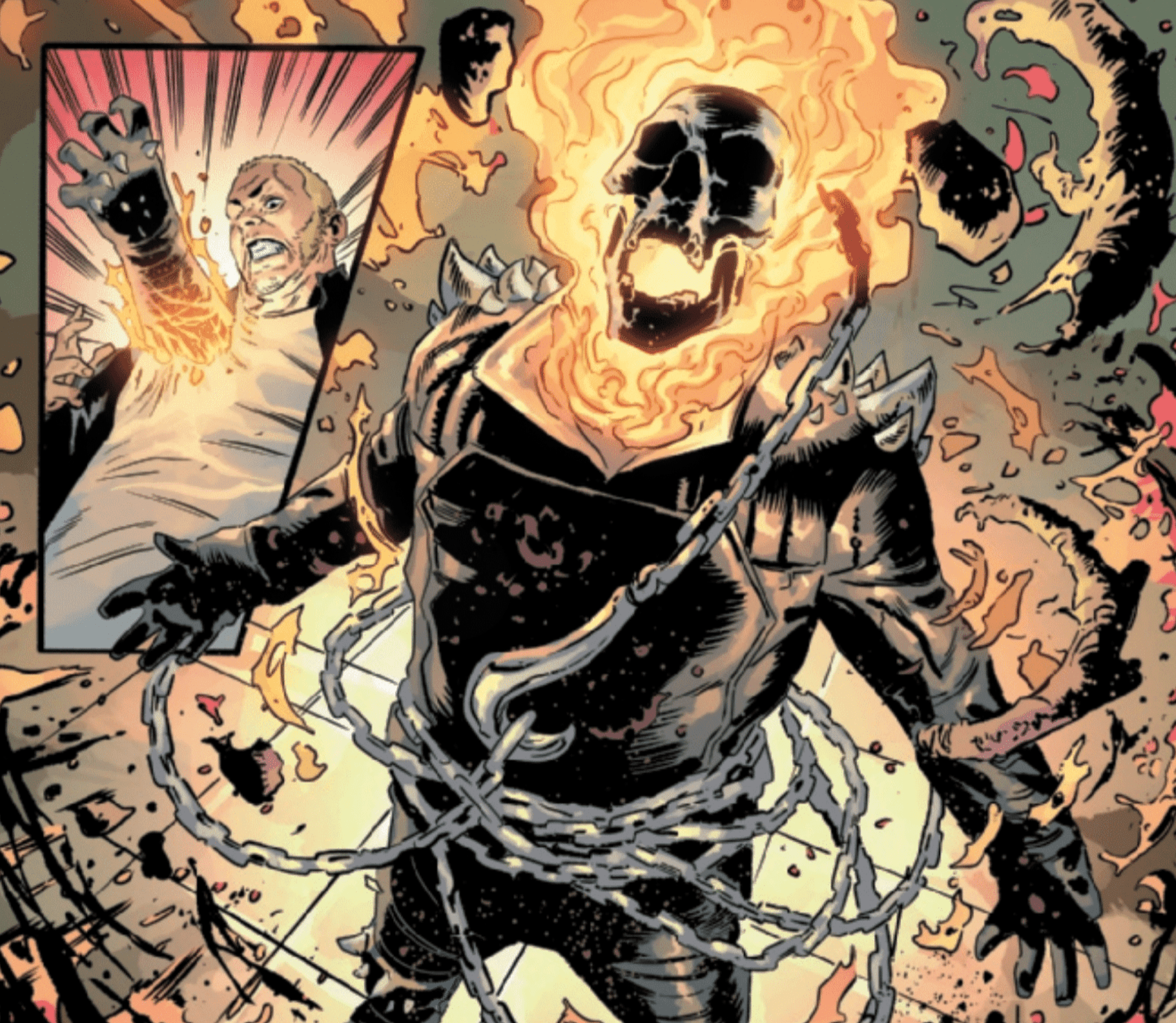 Marvel Reveals Graphic New Ghost Rider Transformation - ComicBook.com