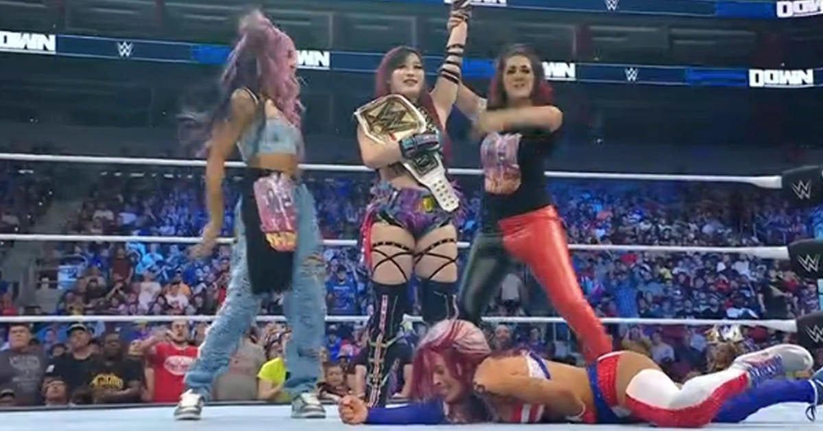 Damage CTRL Helps IYO SKY Retain WWE Women's Title on SmackDown - ComicBook.com