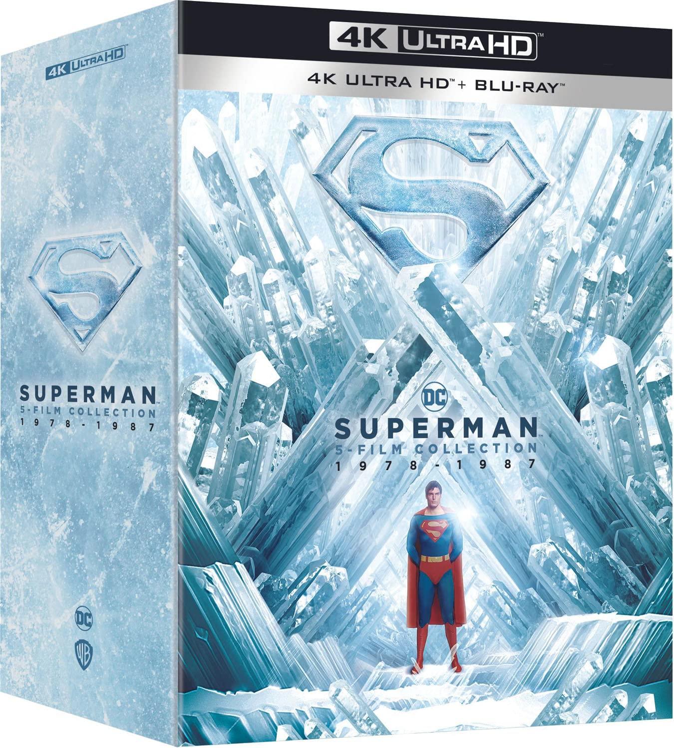 Superman 5-Film Collection 4K Blu-ray Box Set Mega Deal Is Back ...