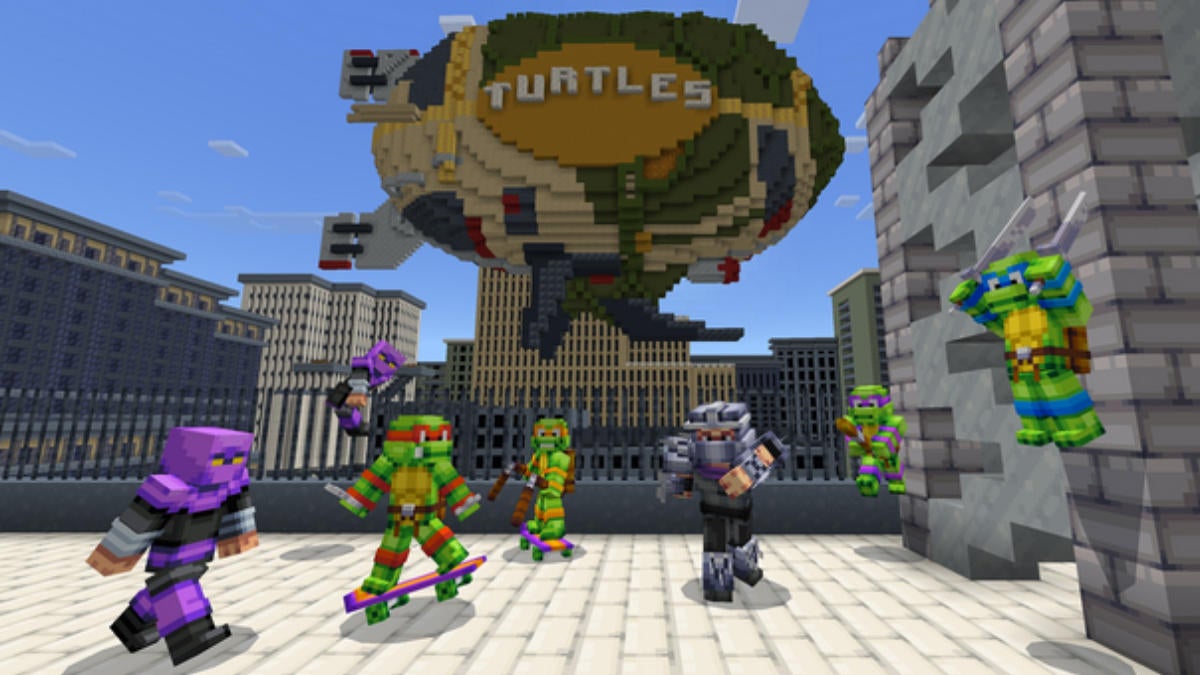 Minecraft Teenage Mutant Ninjas Teenage Mutant Ninja Turtles: Mutant