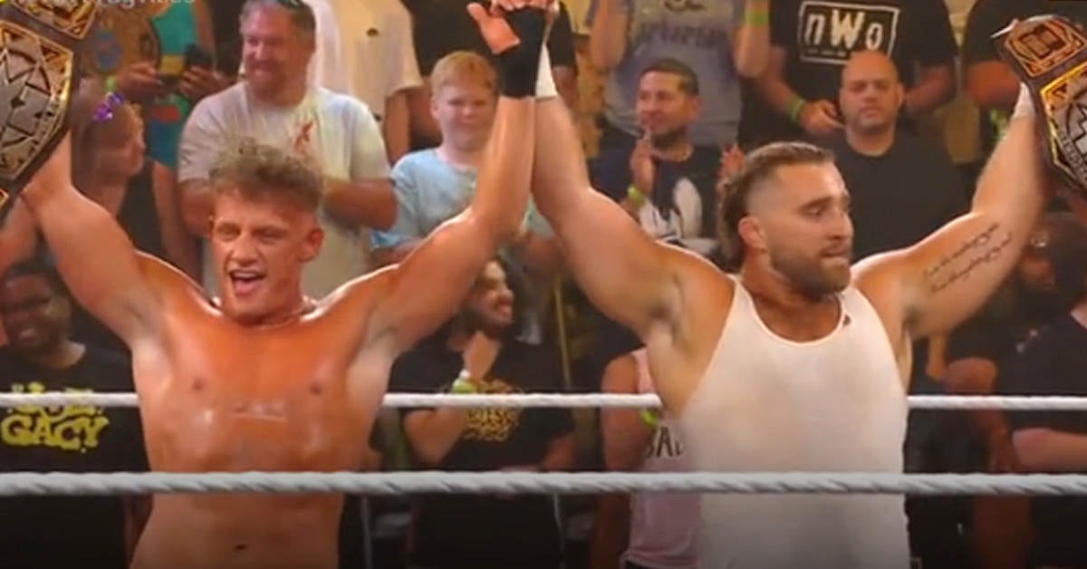 WWE's The Family Retains NXT Tag Team Titles with Help from Schism ...