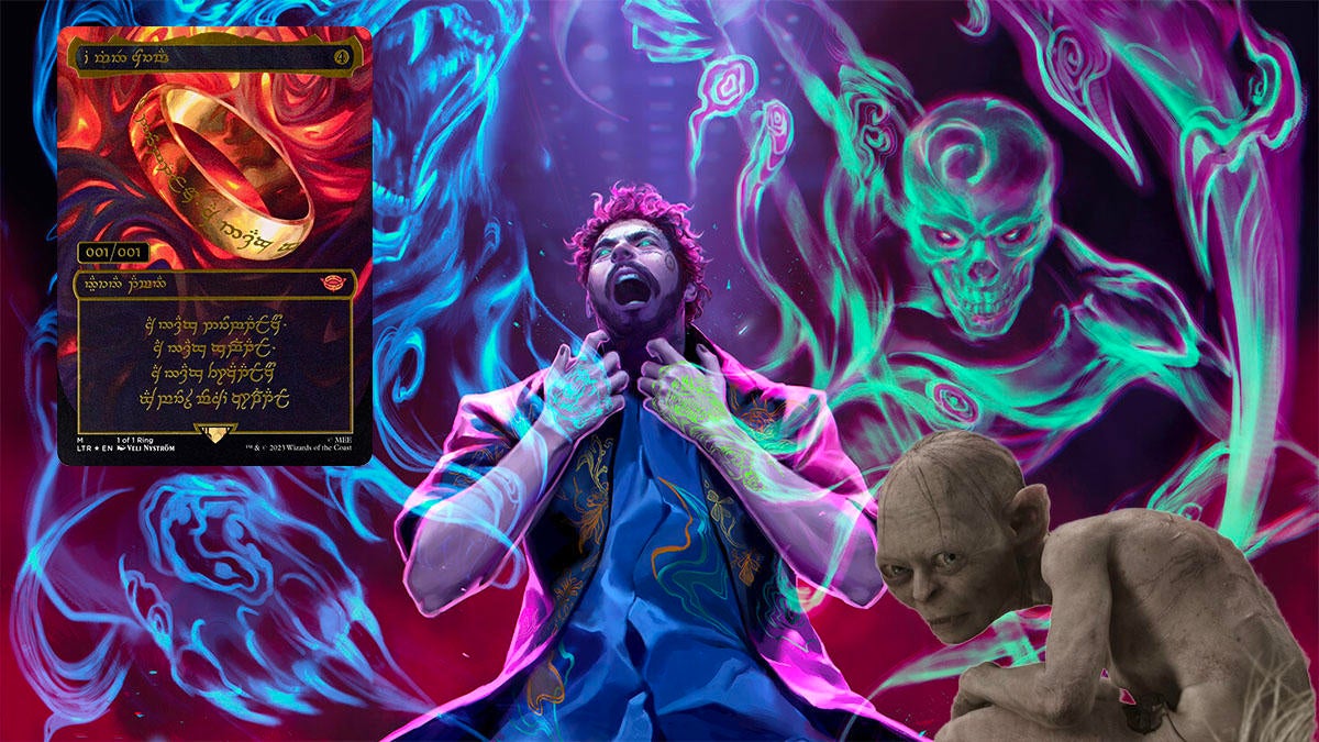 Post Malone Purchases The One Ring Magic Card - ComicBook.com