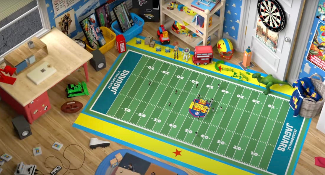 NFL and Disney Announce Toy Story-Themed Game Coming Next Month ...