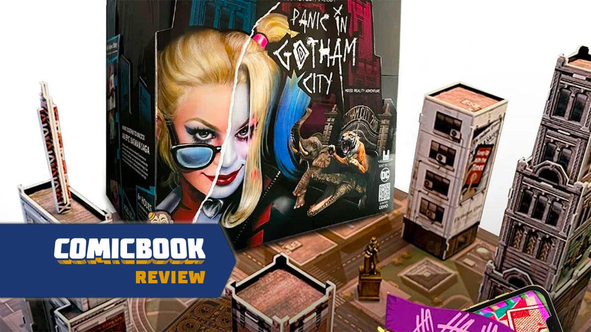 The Arkham Asylum Files: Panic in Gotham City Review: Gotham City ...