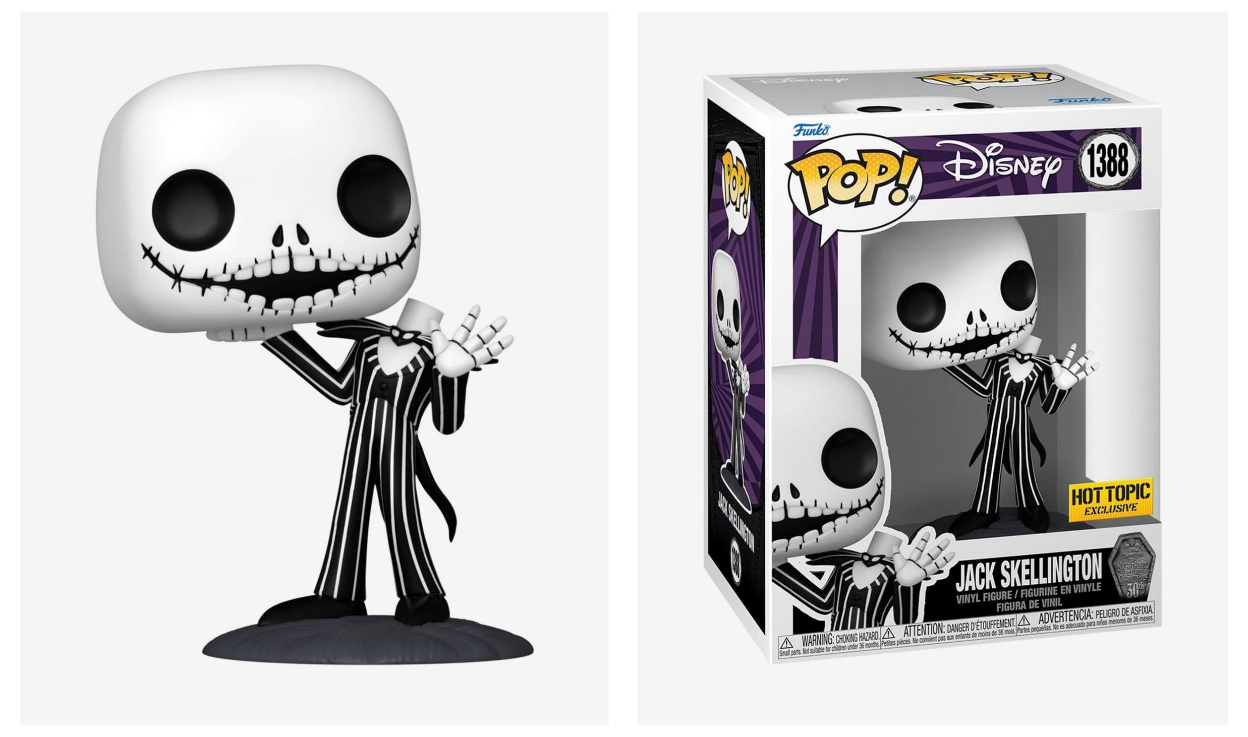 Nightmare Before Christmas 30th Anniversary Funko Pops Adds Headless ...