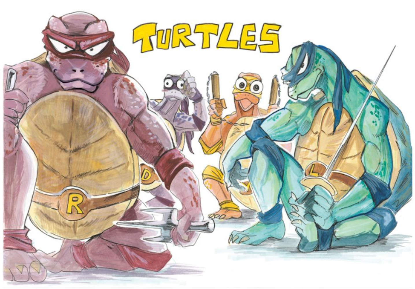 Beastars Creator Celebrates the Teenage Mutant Ninja Turtles in New ...