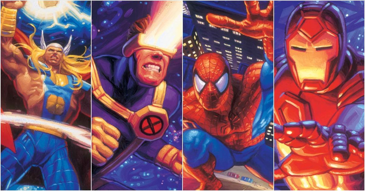 Marvel Masterpieces Trading Cards Return as Variant Covers for 30th ...