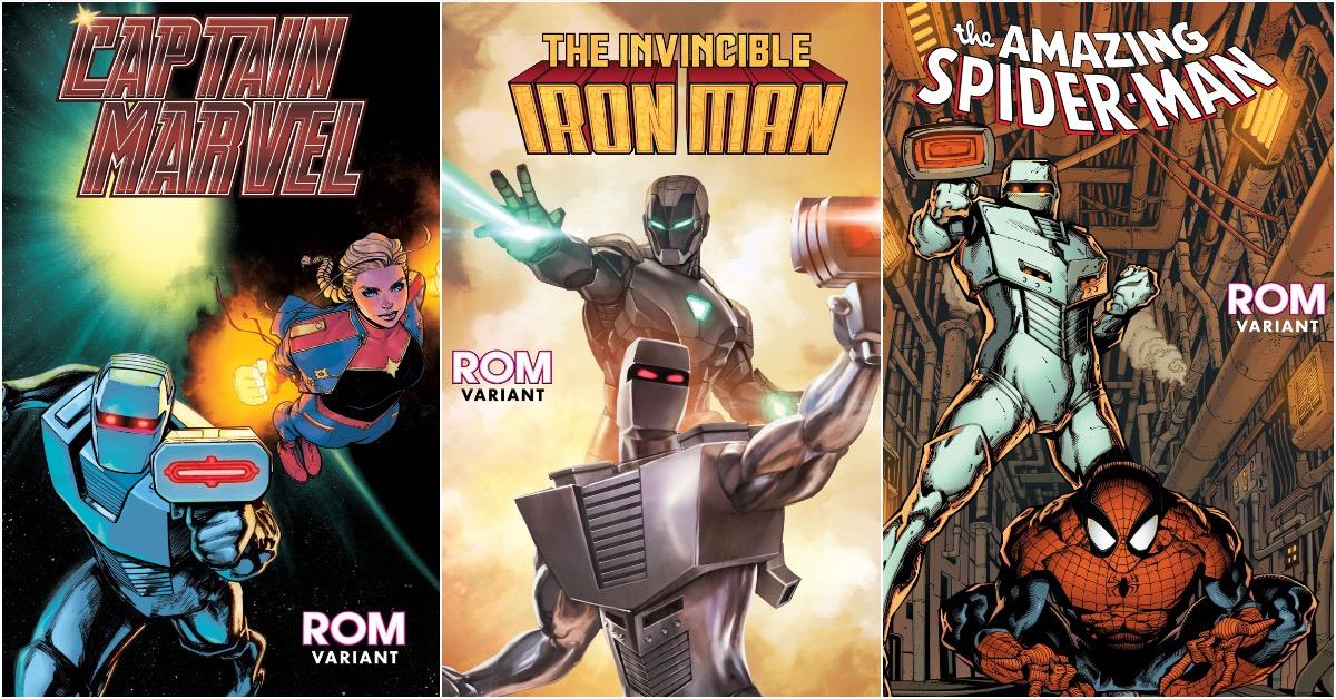 Hasbro's Rom Returns to Marvel on New Variant Cover Series - ComicBook.com
