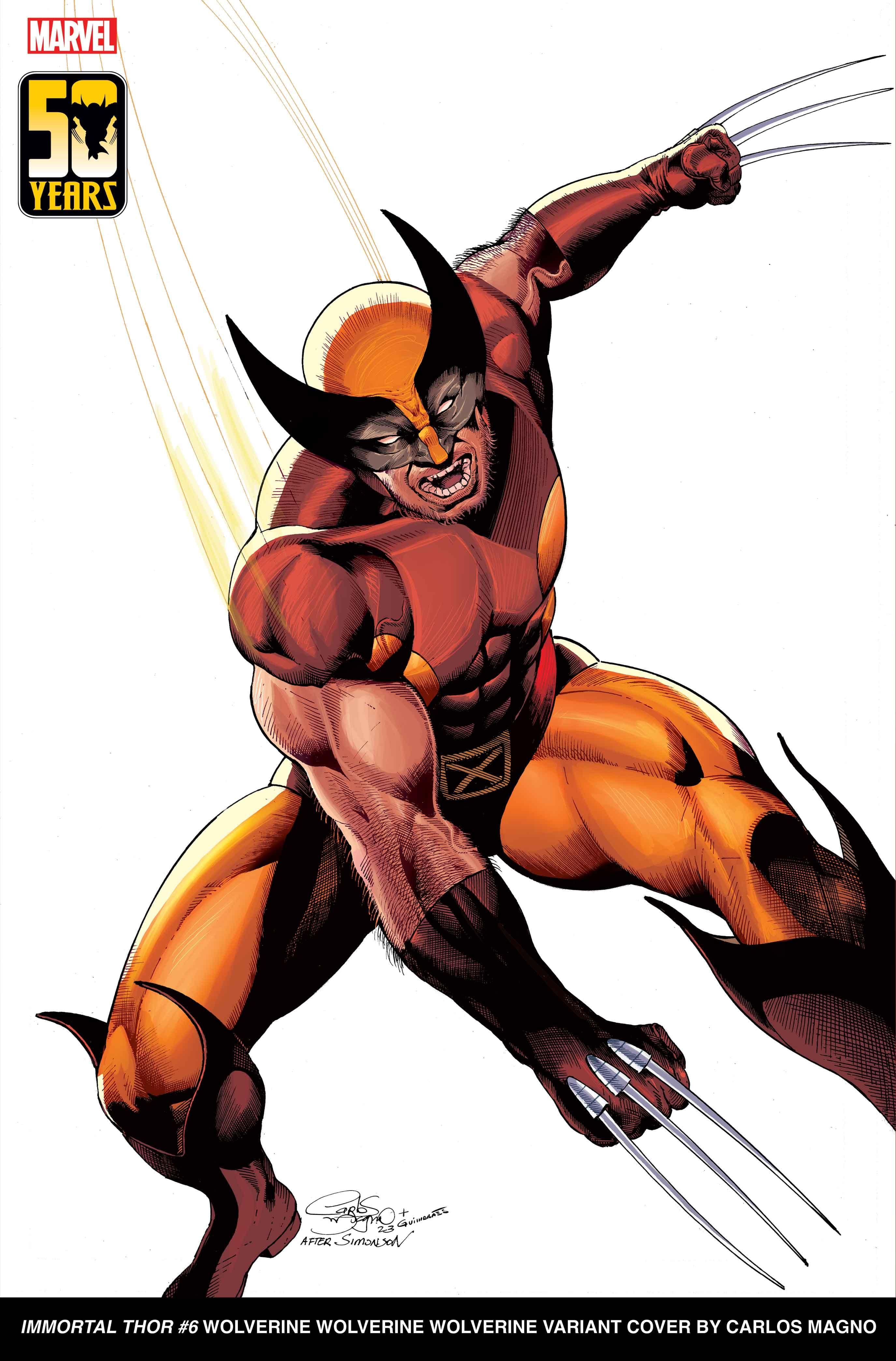 Wolverine 50th Anniversary Variants Pay Homage to Famous Marvel Comics ...