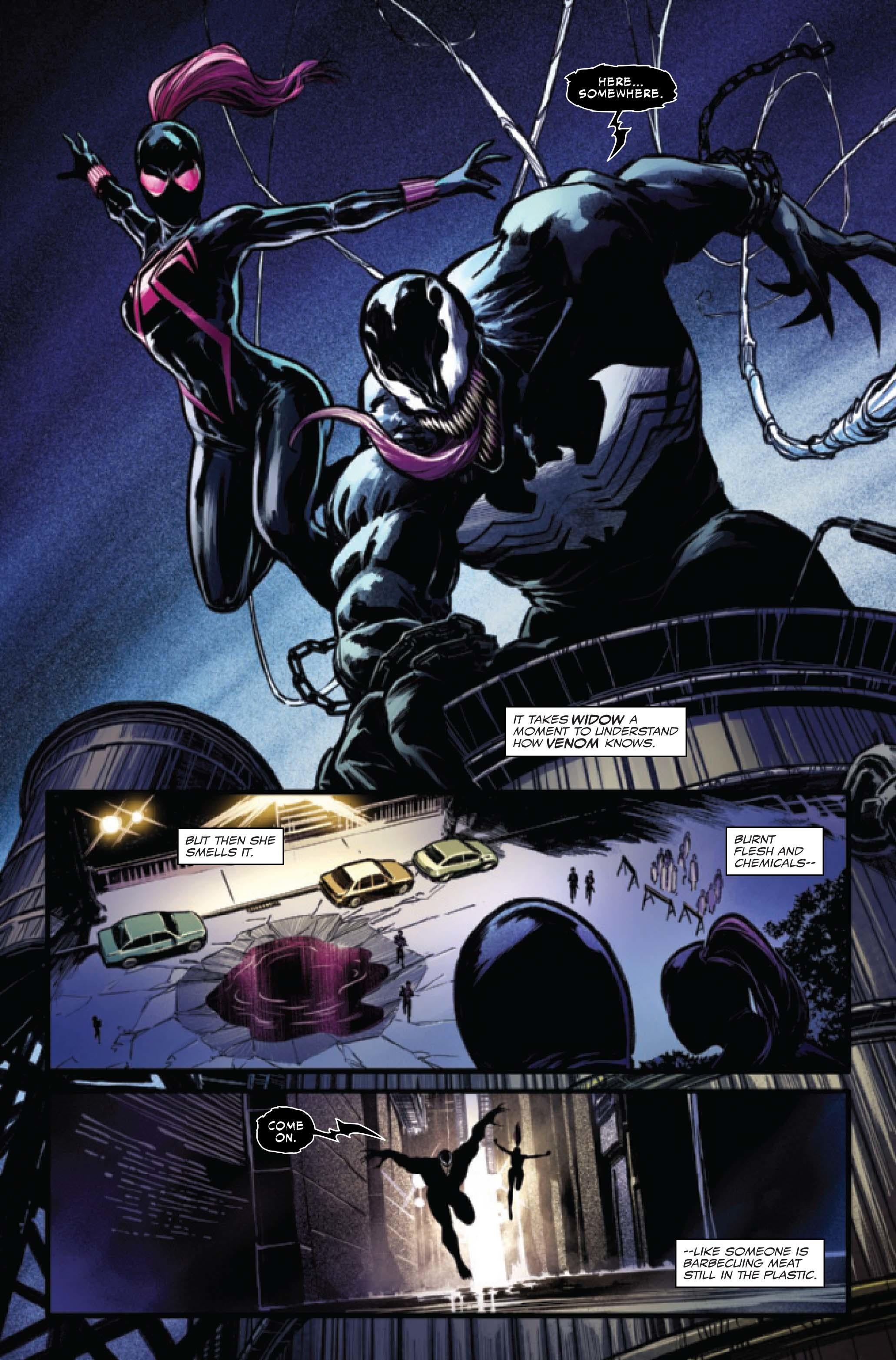 Venom Teams With Black Widow (and Her Symbiote) In New Marvel Preview ...