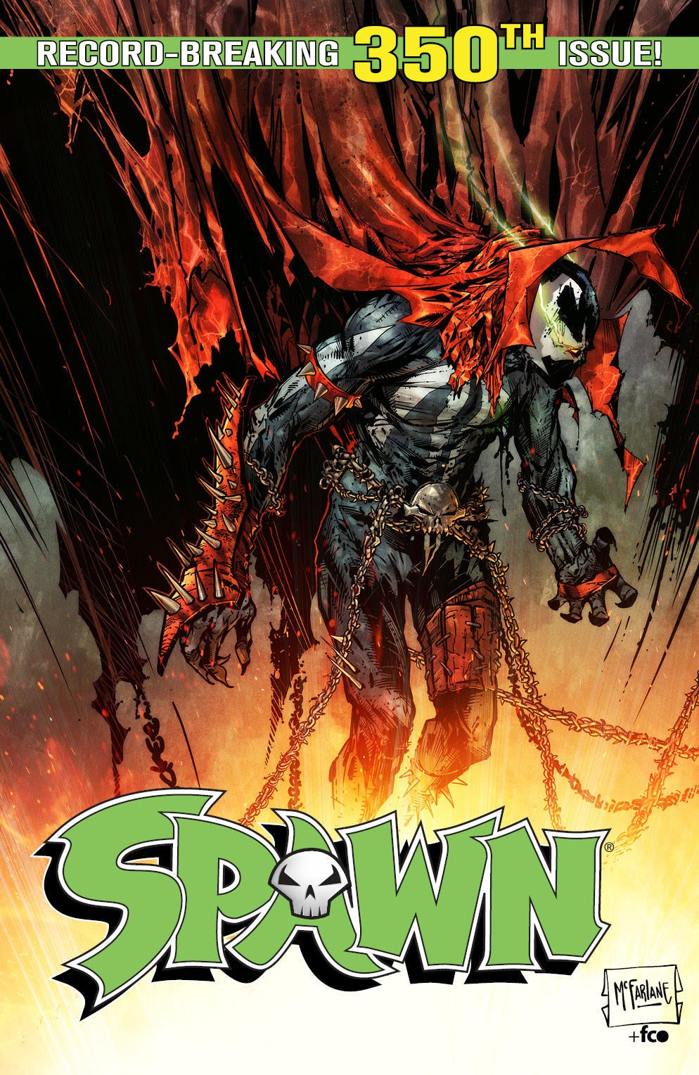 Todd McFarlane Talks Spawn #350, Reveals Covers (Exclusive) - ComicBook.com