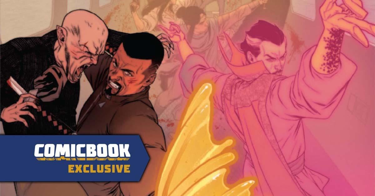 Blade and Doctor Strange Team Up for a Supernatural Train Heist ...