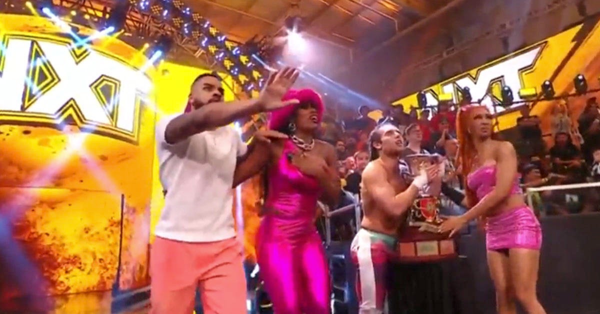 Noam Dar and Meta-Four Steal the Win and Retain the WWE NXT Heritage ...