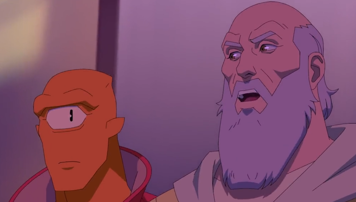 Invincible Season 2 Clip Brings Seth Rogen, Peter Cullen Front and ...