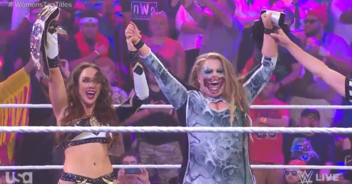 Chelsea Green and Piper Niven Retain WWE Women's Tag Titles at NXT Halloween Havoc - ComicBook.com