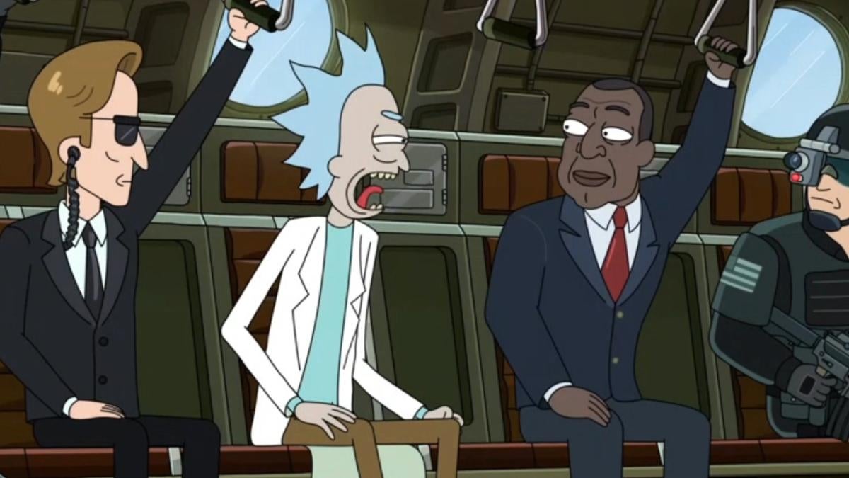 Rick and Morty Crew Unpacks Rick and the President's Rivalry in New ...