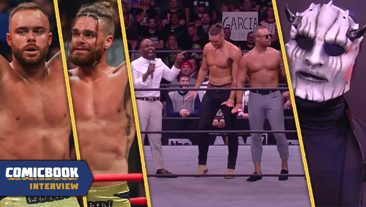 AEW Full Gear: The Gunns Reflect on History With MJF (Exclusive ...