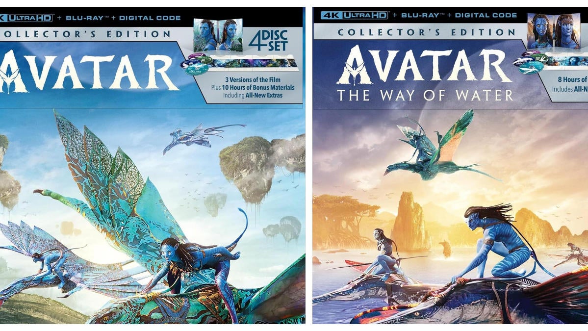 The Original Avatar and Avatar: The Way of Water Get 4K Blu-ray ...