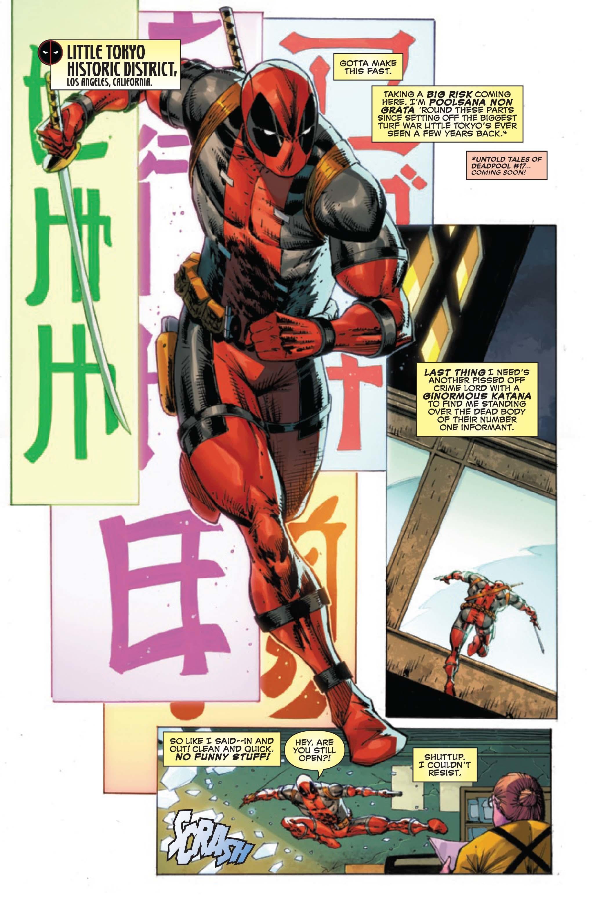 Deadpool Ponders the Multiverse in Seven Slaughters Preview (Exclusive ...