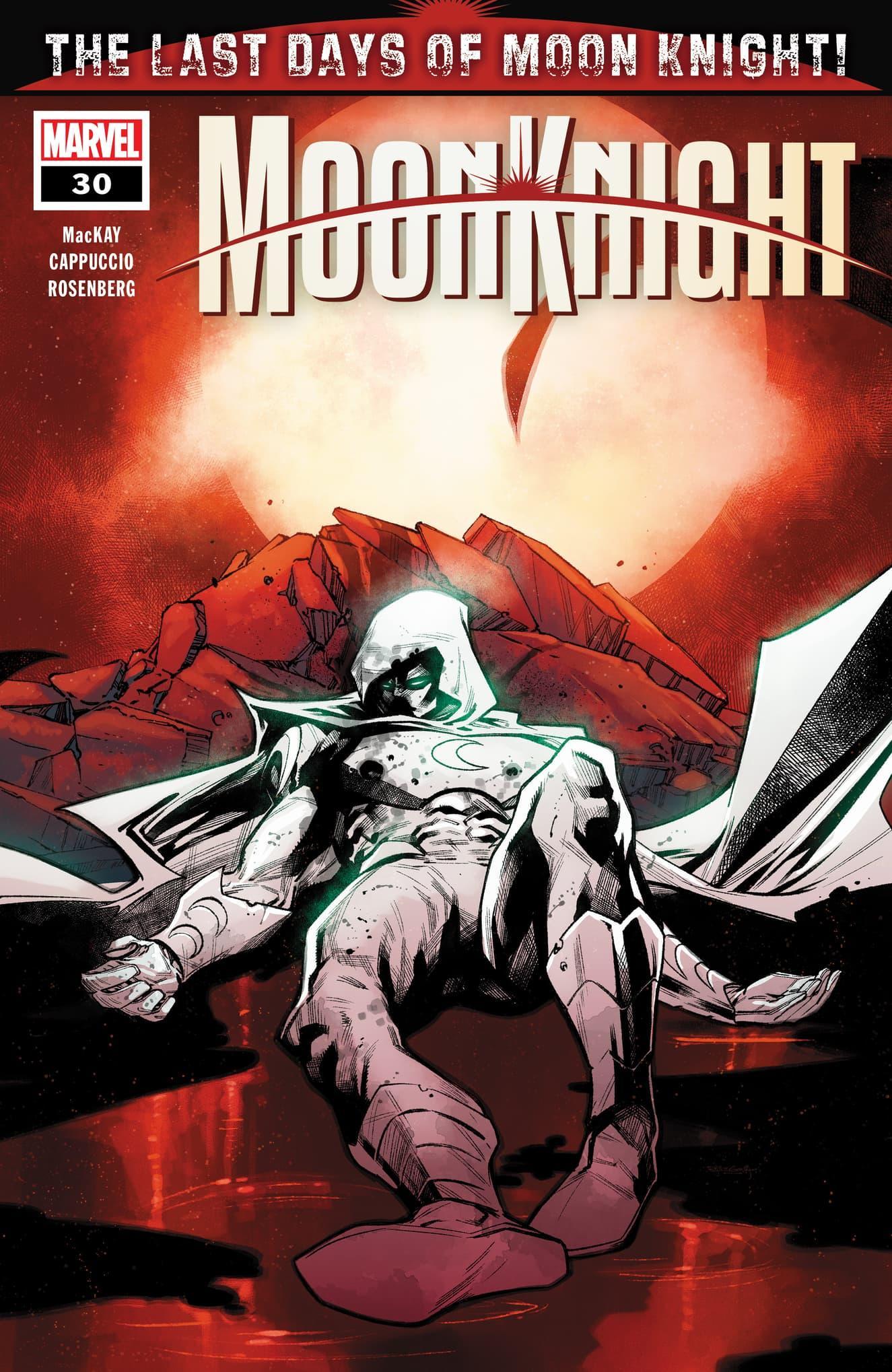 The Last Days of Moon Knight: Marvel Previews Moon Knight's Death