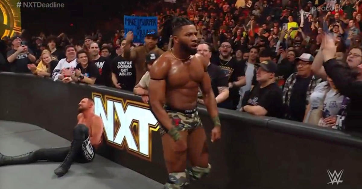 WWE's Trick Williams Delivers a Big Win in Men's Iron Survivor Challenge at NXT Deadline ...