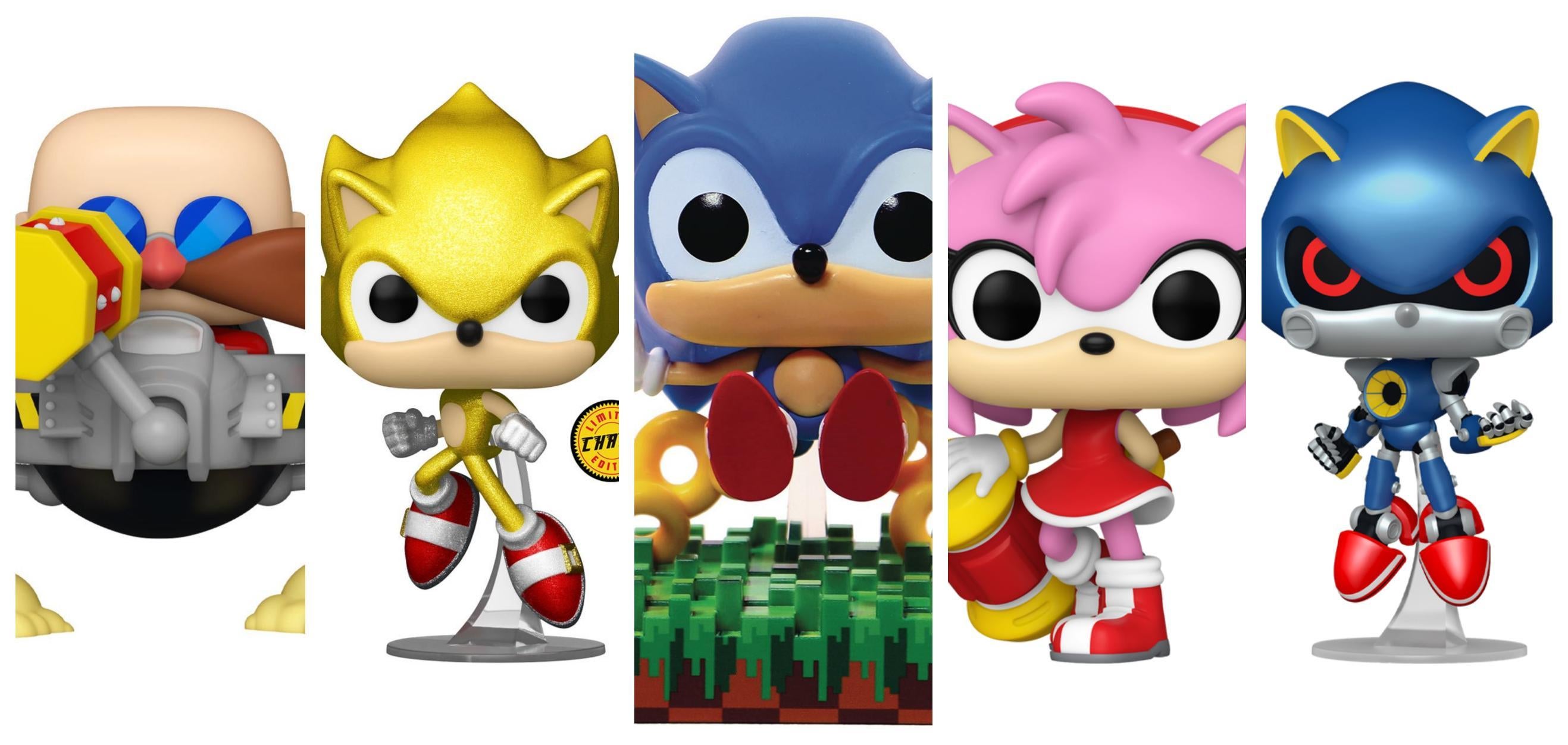 New Sonic the Hedgehog Funko Pops: Metal Sonic, Ring Scatter Sonic ...