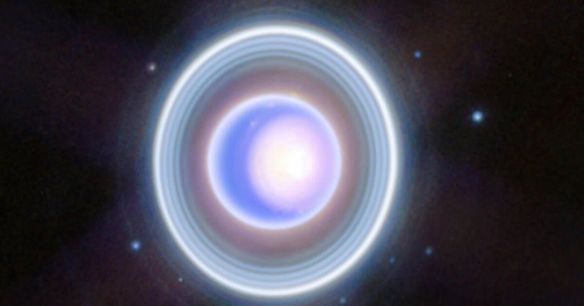 Webb Telescope Captures Stunning Photo of Uranus - ComicBook.com