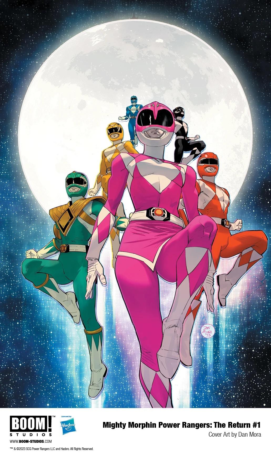 BOOM! Reveals First Look at Mighty Morphin Power Rangers: The Return ...