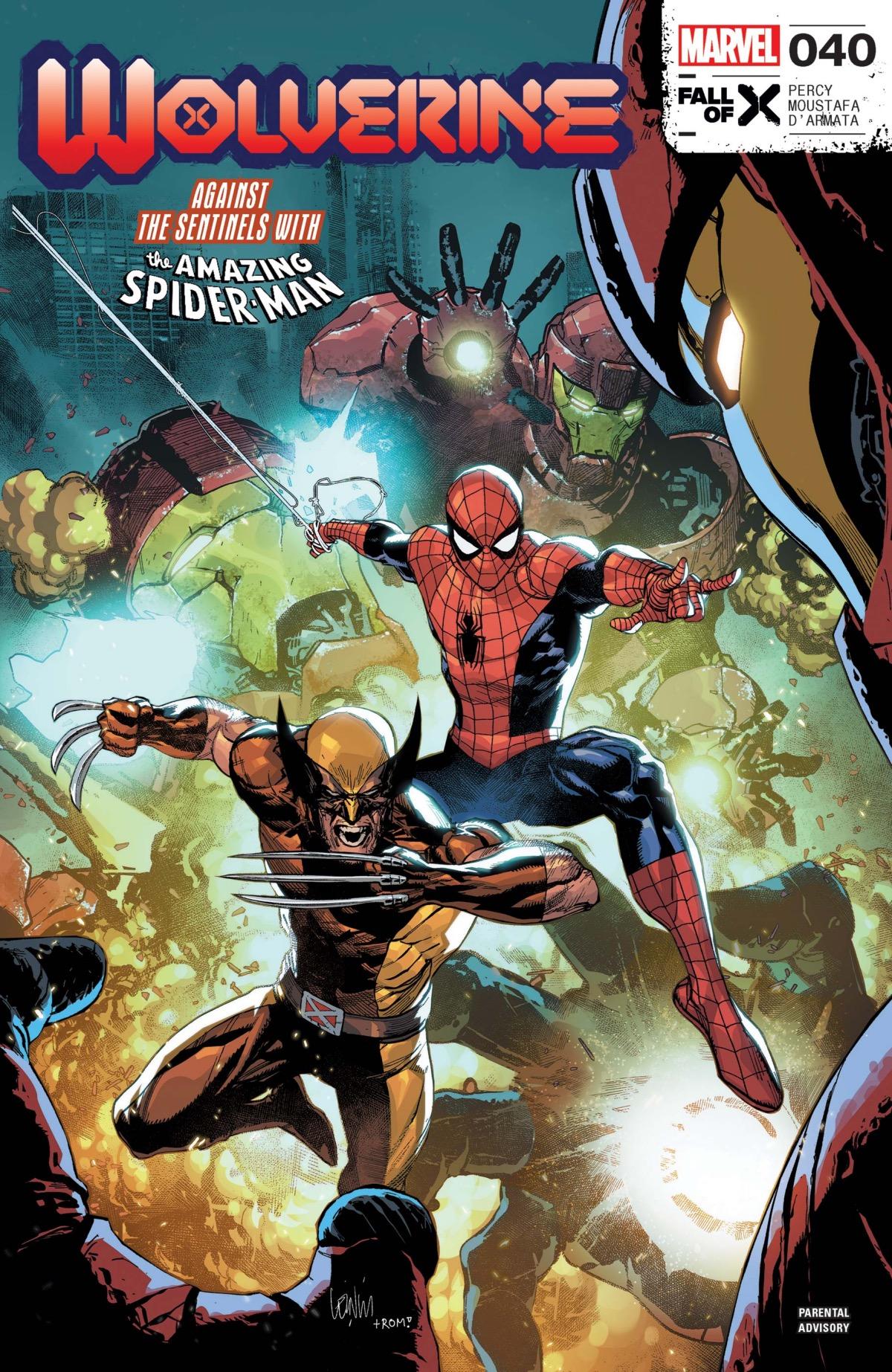 Marvel's Wolverine Teams up With Spider-Man in New Preview