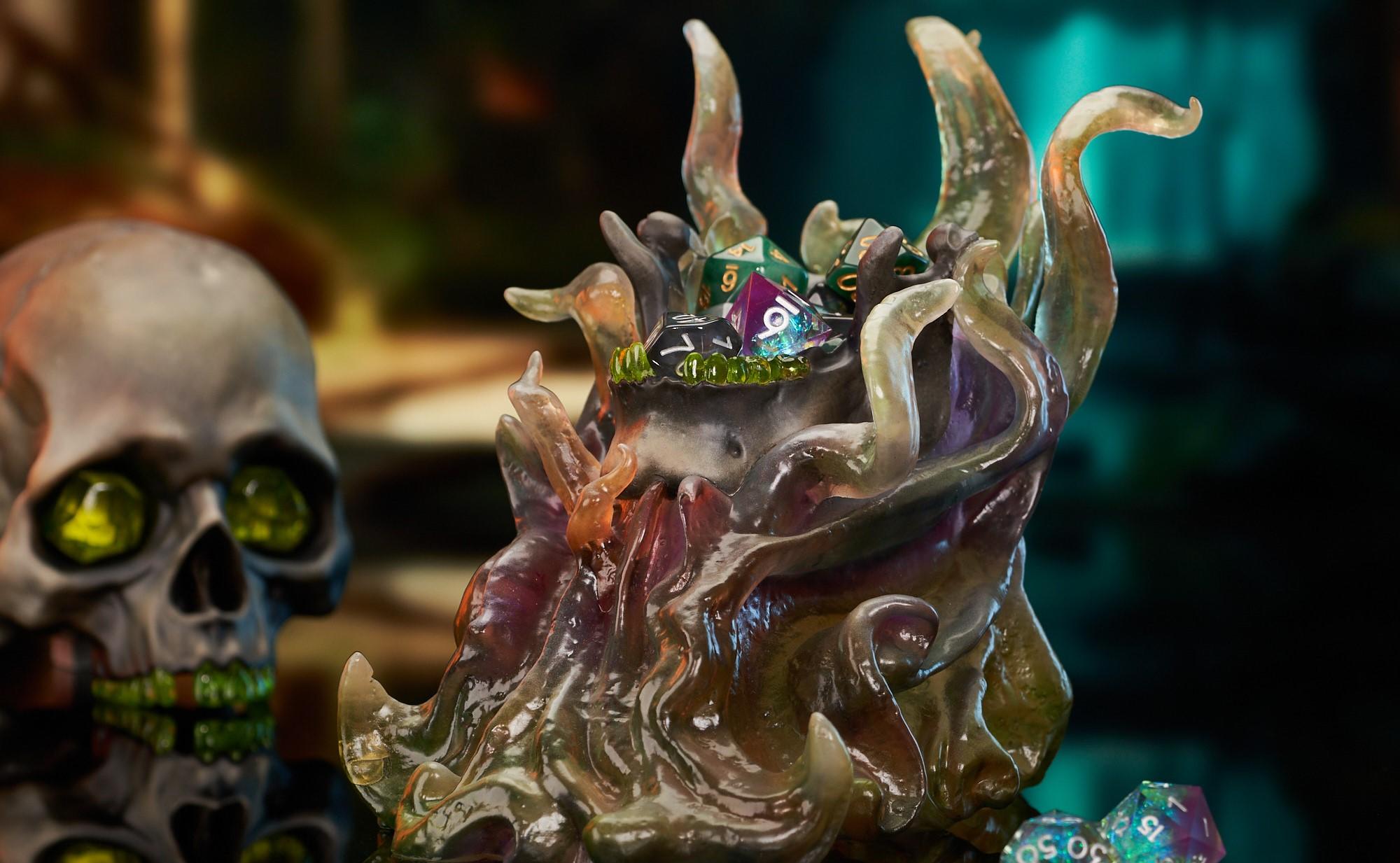 Check Out This Dungeons & Dragons Demilich Resin Dice Holder From ...