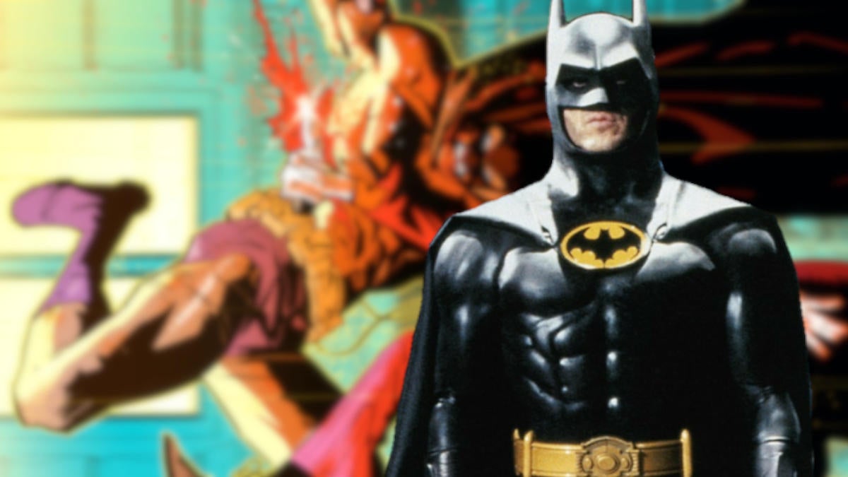 Batman Just Had an Epic Fight With an Evil Version of Michael Keaton's ...
