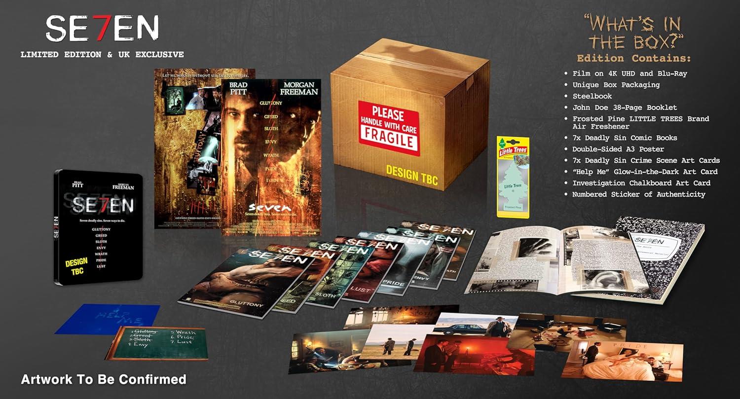 Se7en 4K Blu-ray Collectors Edition Pre-Order Deal: Here's What's In ...