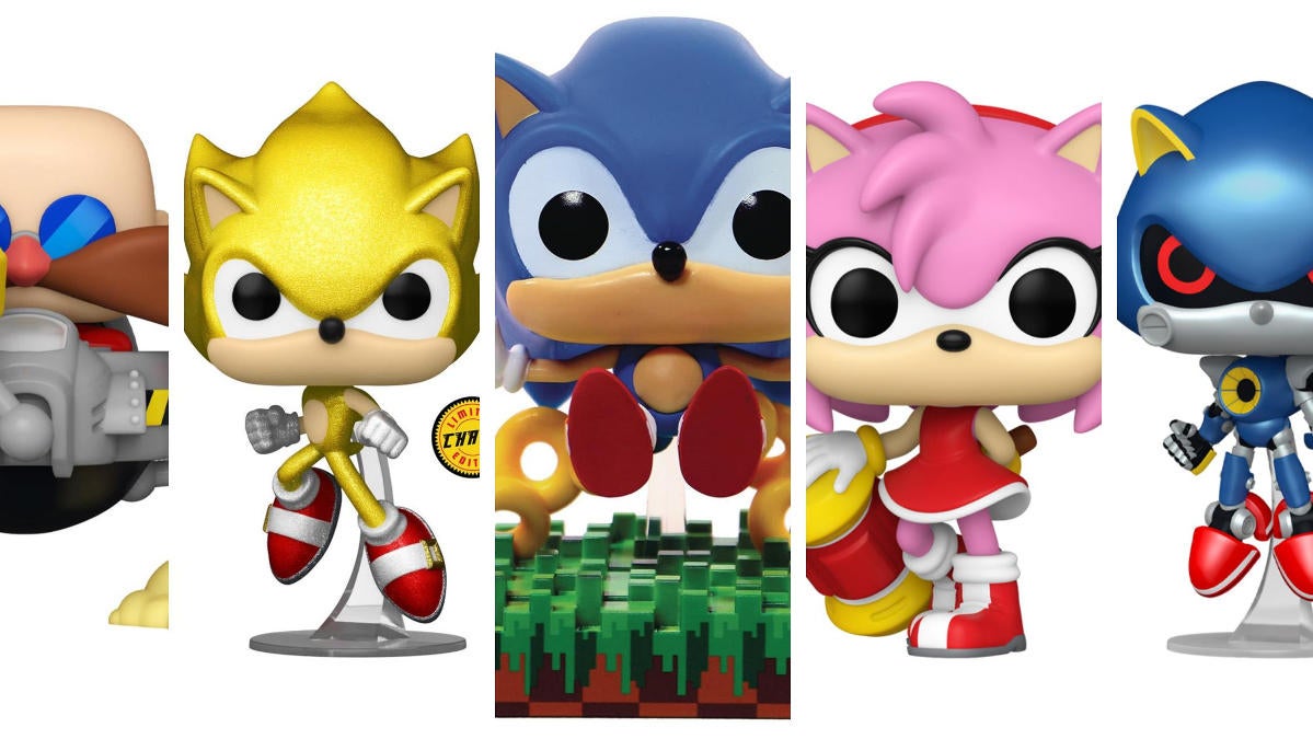 New Sonic the Hedgehog Funko Pops: Metal Sonic, Ring Scatter Sonic ...