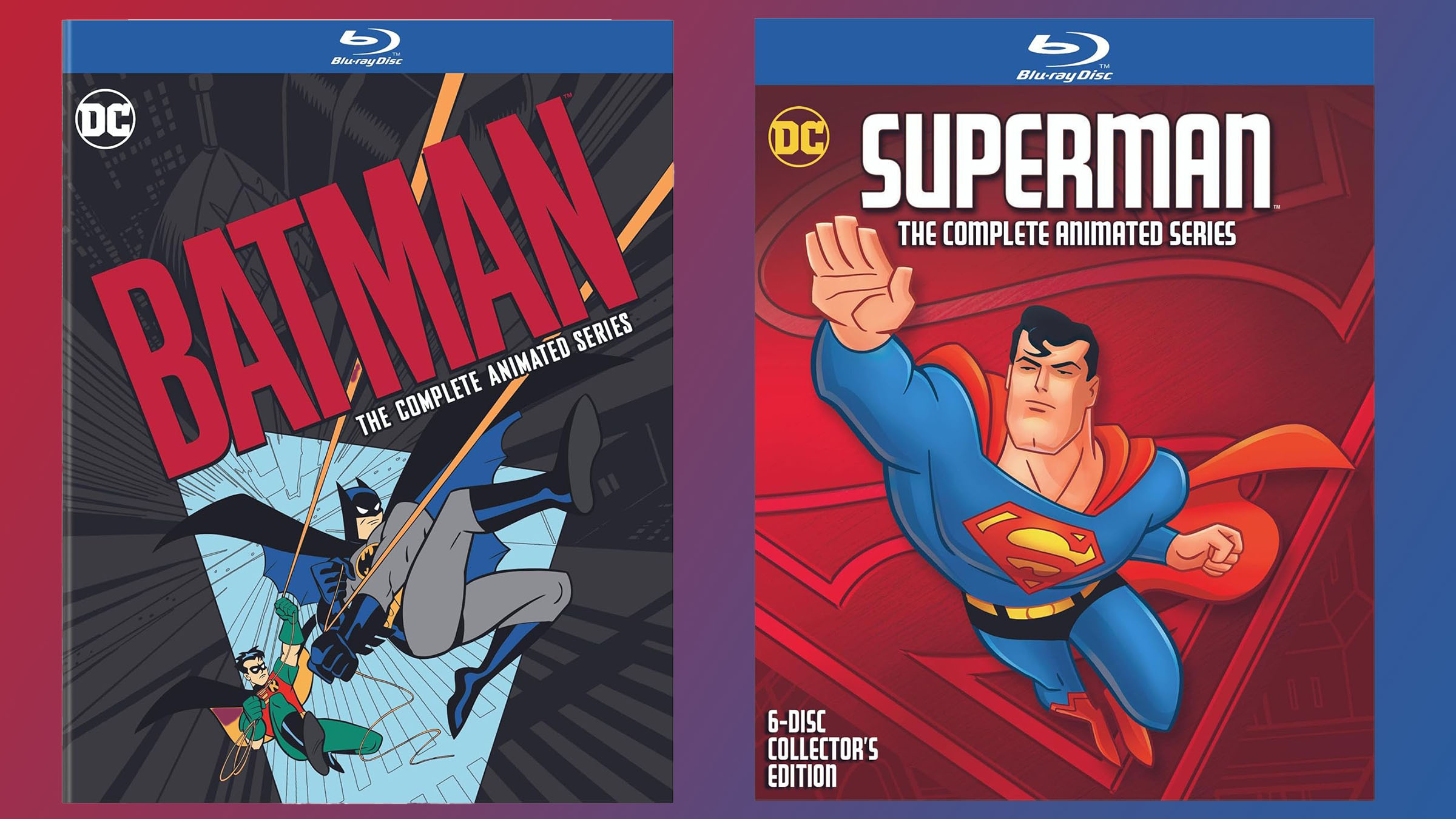 Batman and Superman The Complete Animated Series Blu-ray Mega Deals Are ...