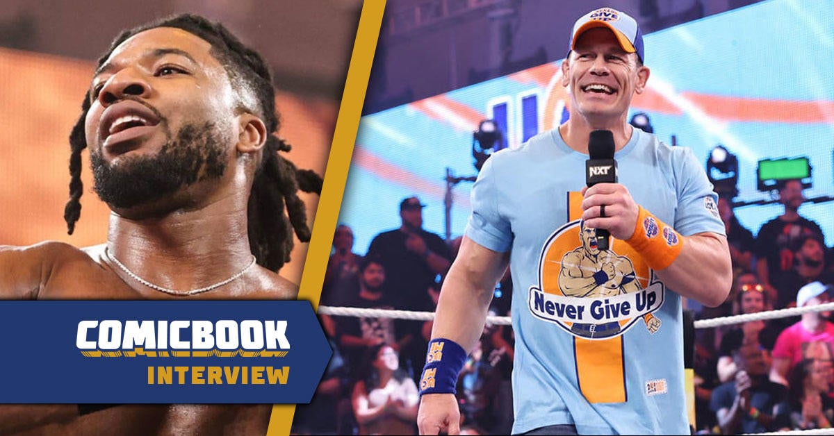 WWE NXT's Trick Williams is Grateful to Have Worked with and Learned From John Cena - ComicBook.com