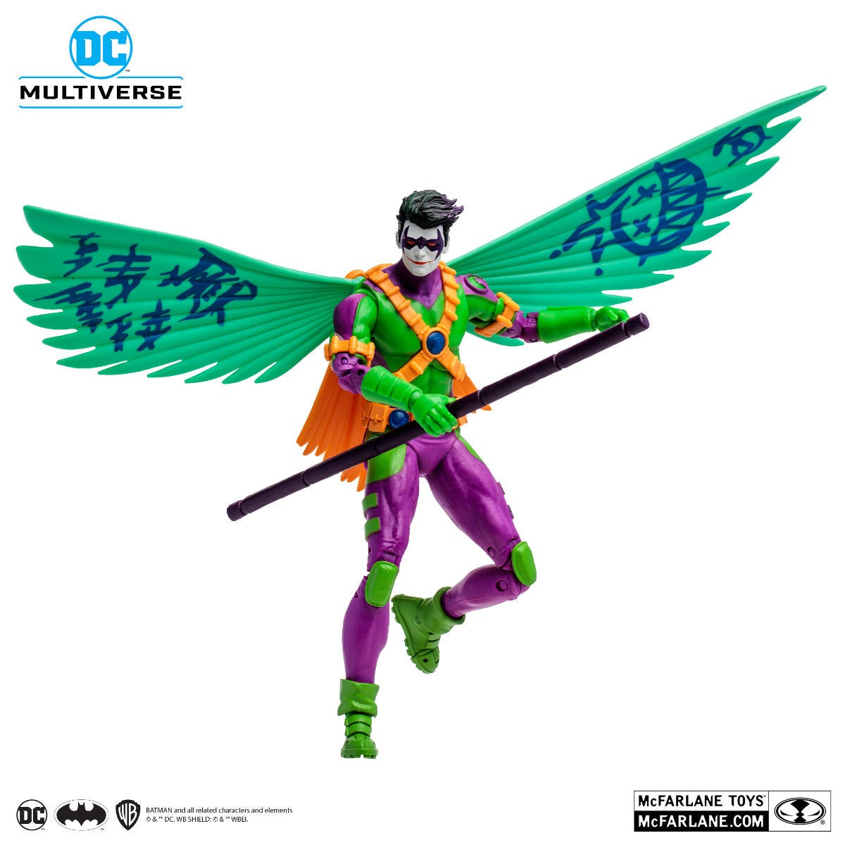 DC Multiverse Knightfall Nightwing, Bizarro and Batzarro 2-Pack, and ...
